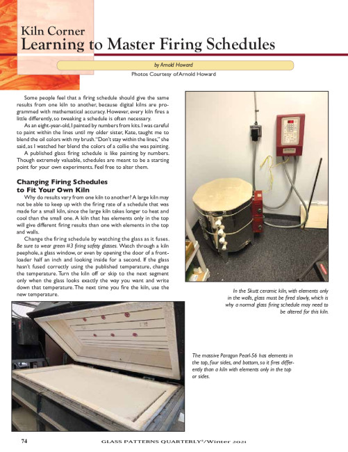 Kiln Corner Learning to Master Firing Schedules