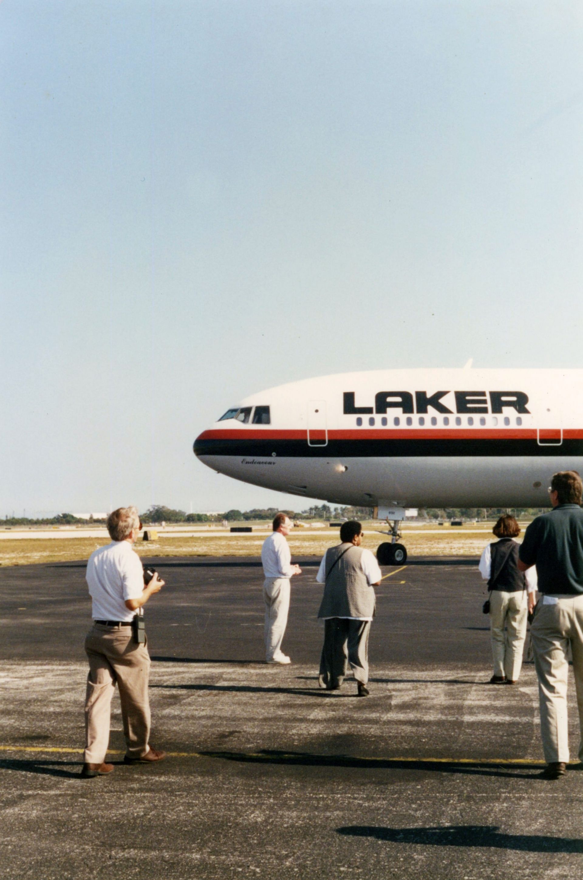 Laker Airways Inc (1990s) Aircraft - SIR FREDDIE LAKER