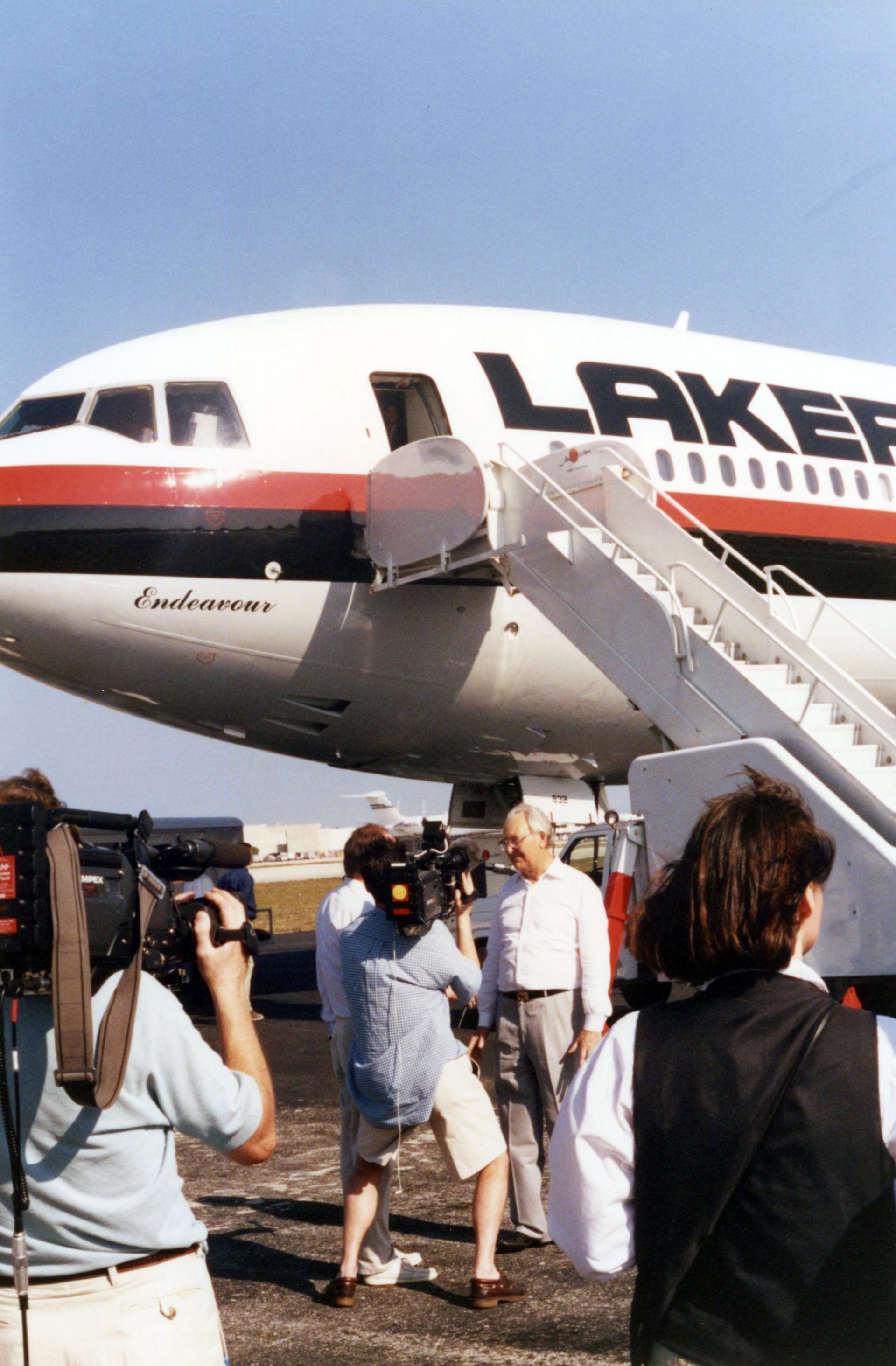 Laker Airways Inc (1990s) Aircraft - SIR FREDDIE LAKER