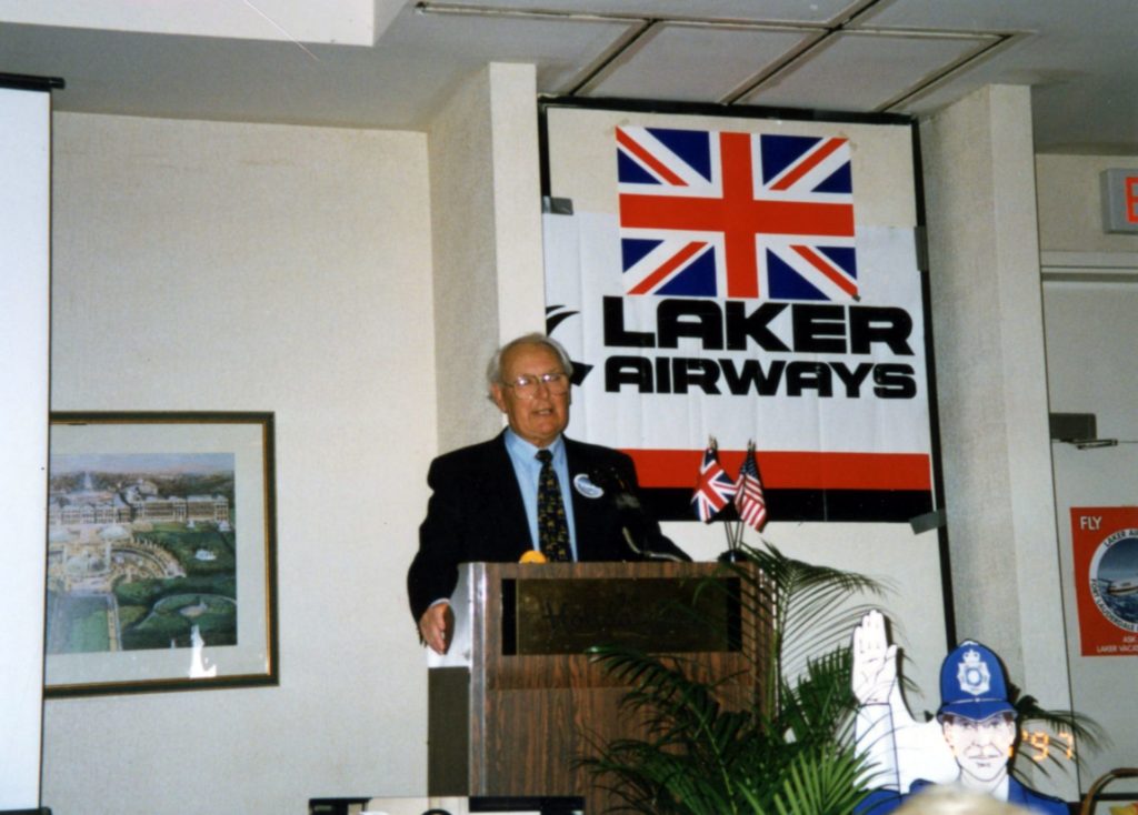 Laker Airways Inc (1990s) Aircraft - SIR FREDDIE LAKER