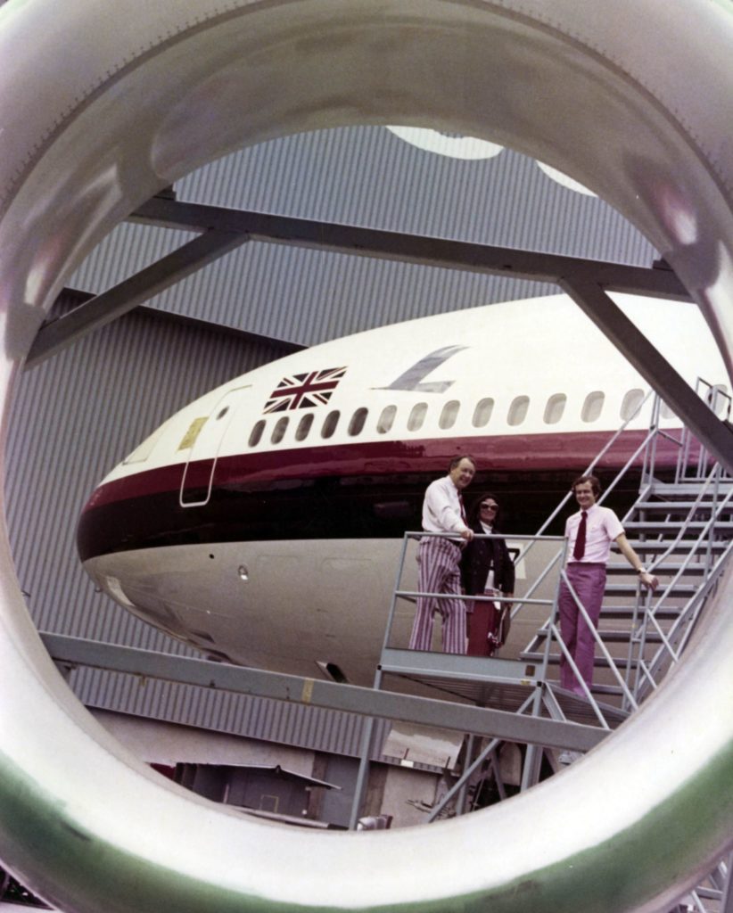 Laker Airways "Skytrain" Aircraft - SIR FREDDIE LAKER