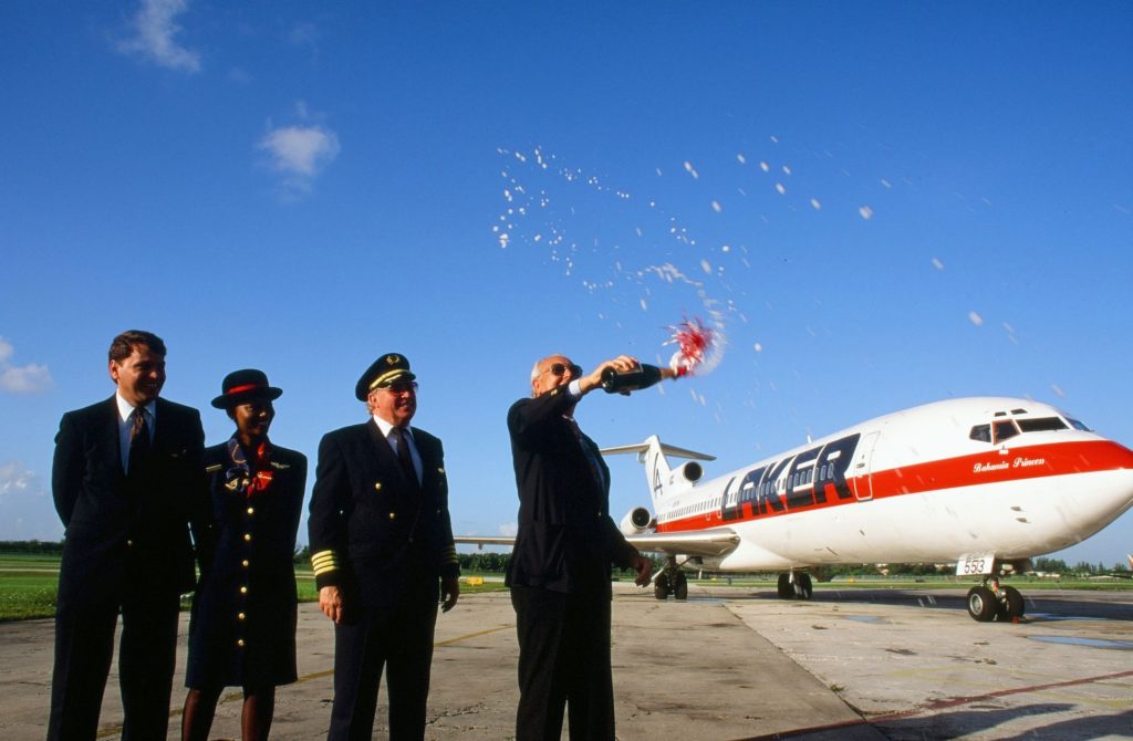 Laker Airways Bahamas Staff & Crew at Work and At Play