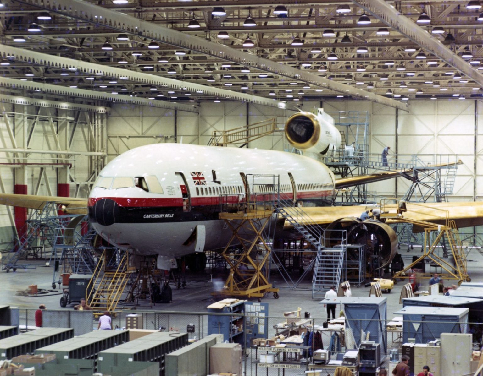 Laker Airways "Skytrain" Aircraft - SIR FREDDIE LAKER