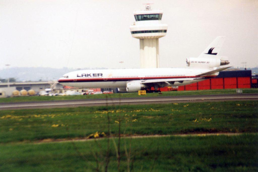 Laker Airways Inc (1990s) Aircraft - SIR FREDDIE LAKER