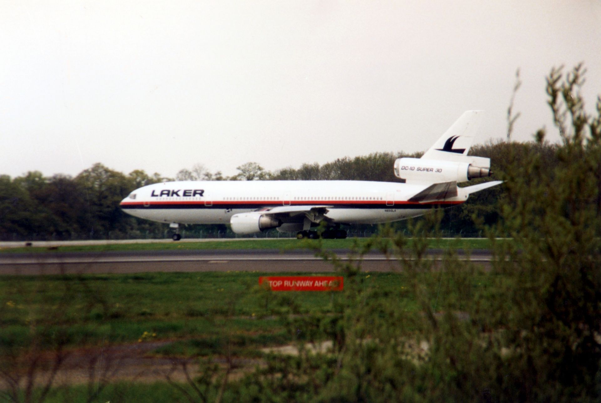 Laker Airways Inc (1990s) Aircraft - SIR FREDDIE LAKER
