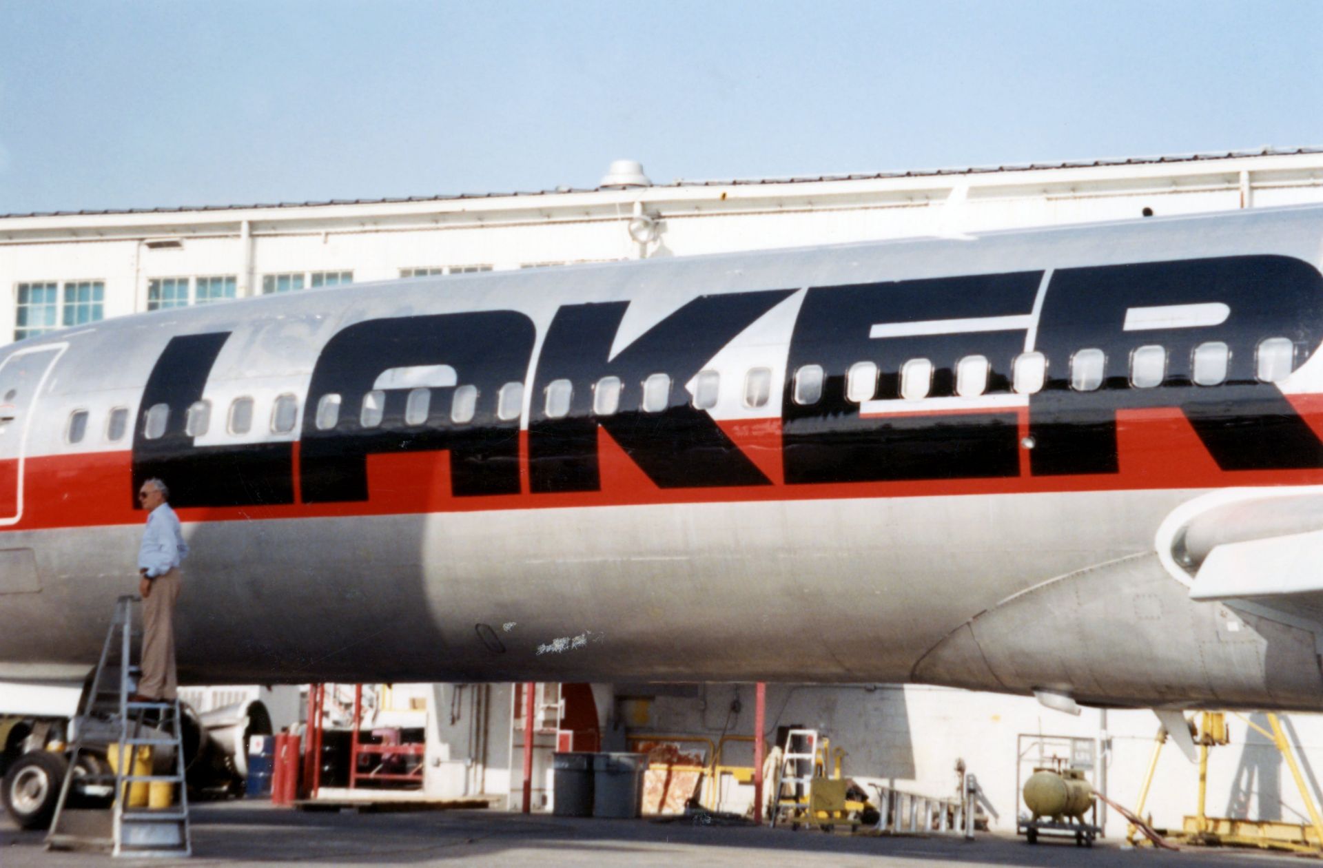 Aircraft: Laker Bahamas - SIR FREDDIE LAKER