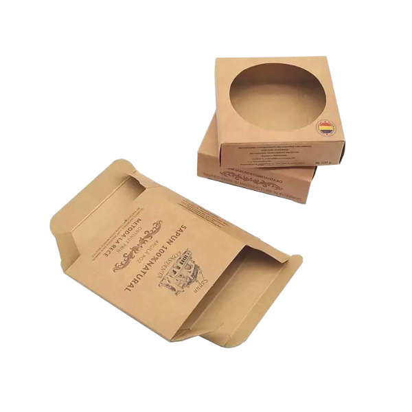 Kraft Boxes with Window | Kraft Die Cut Window Boxes | Sire Printing