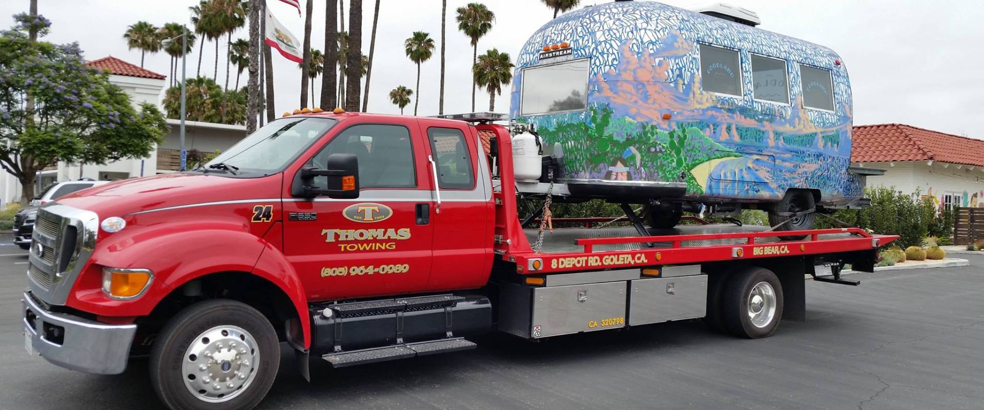 Towing Recovery and Transport Santa Barbara Goleta - Thomas Towing Inc.