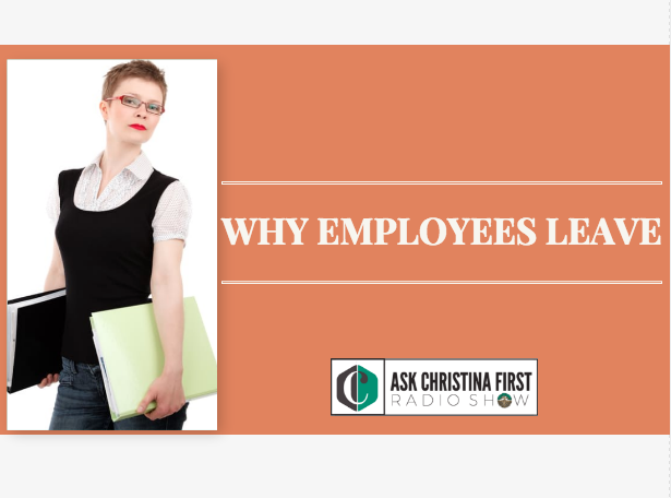Why Employees Leave - Ground Level Consulting