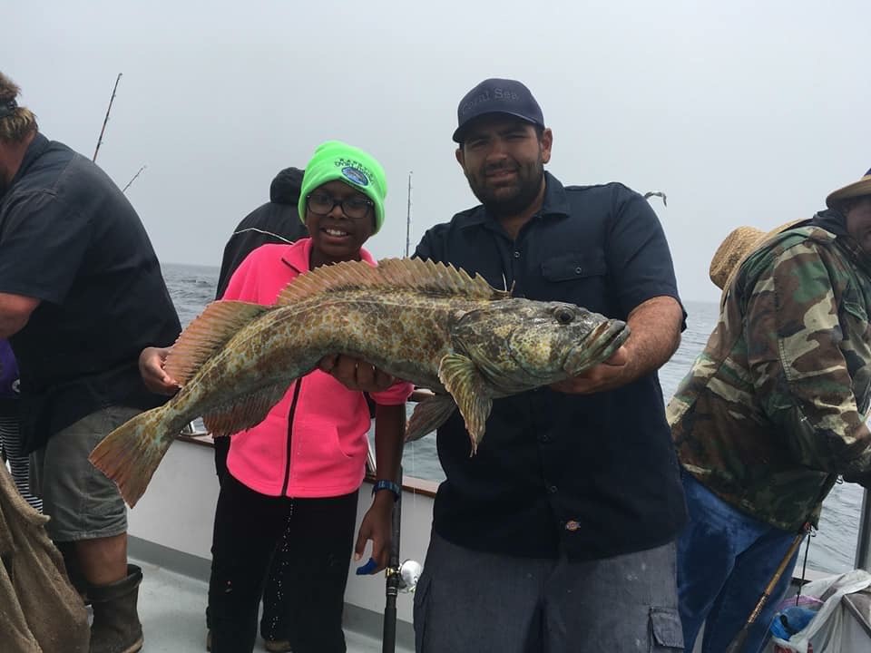 Coral sea 3/4 day big lingcod limits - Stardust Sportsfishing Santa ...