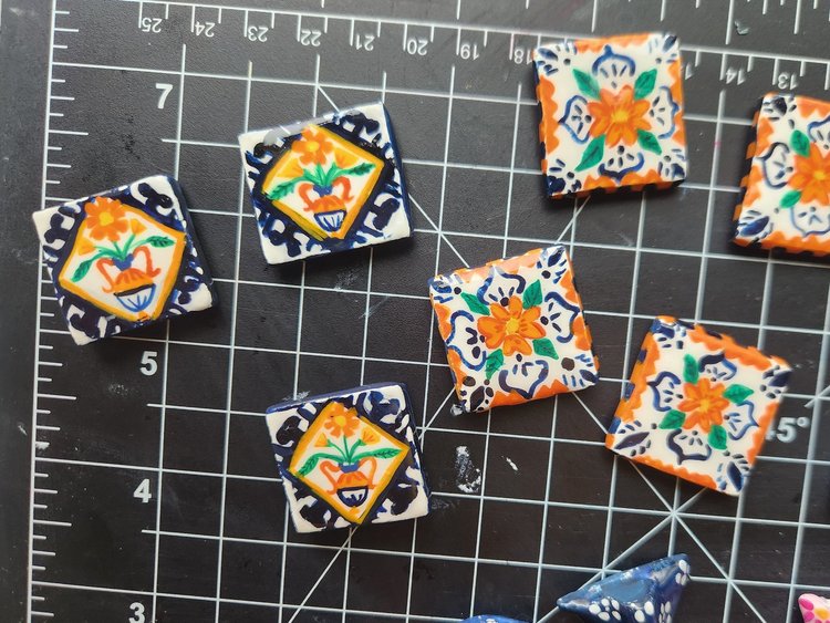 Clay Tile Magnets | SkillPop