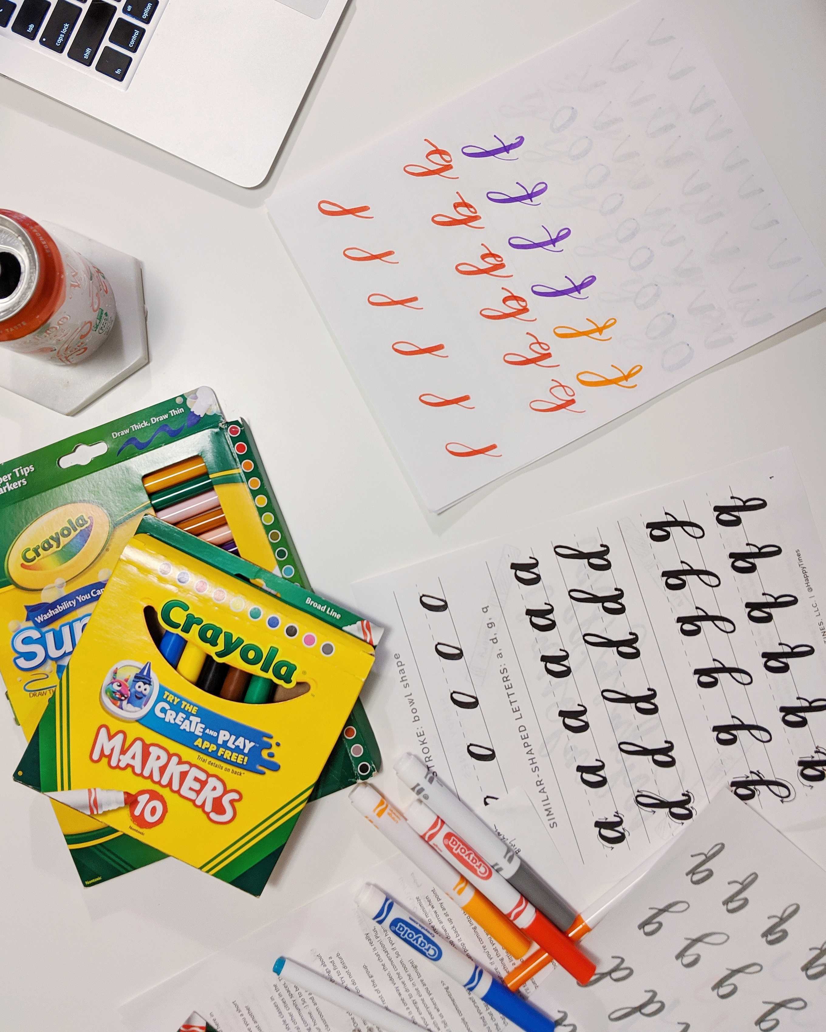 Crayola Calligraphy | SkillPop