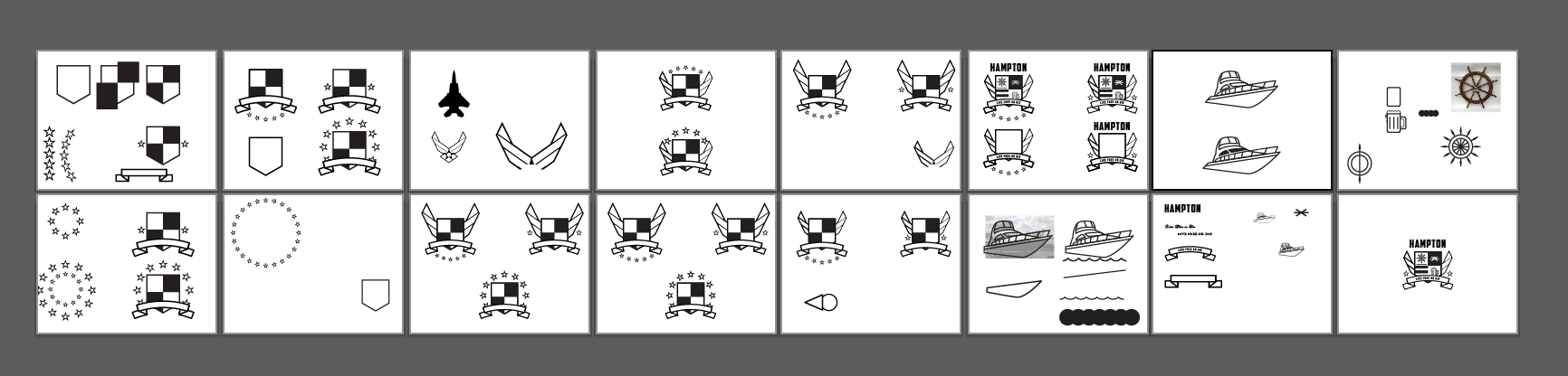 Hampton Family Crest | Skillshare Student Project