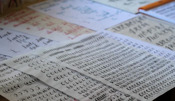 Modern Calligraphy Transformation | Skillshare Student Project