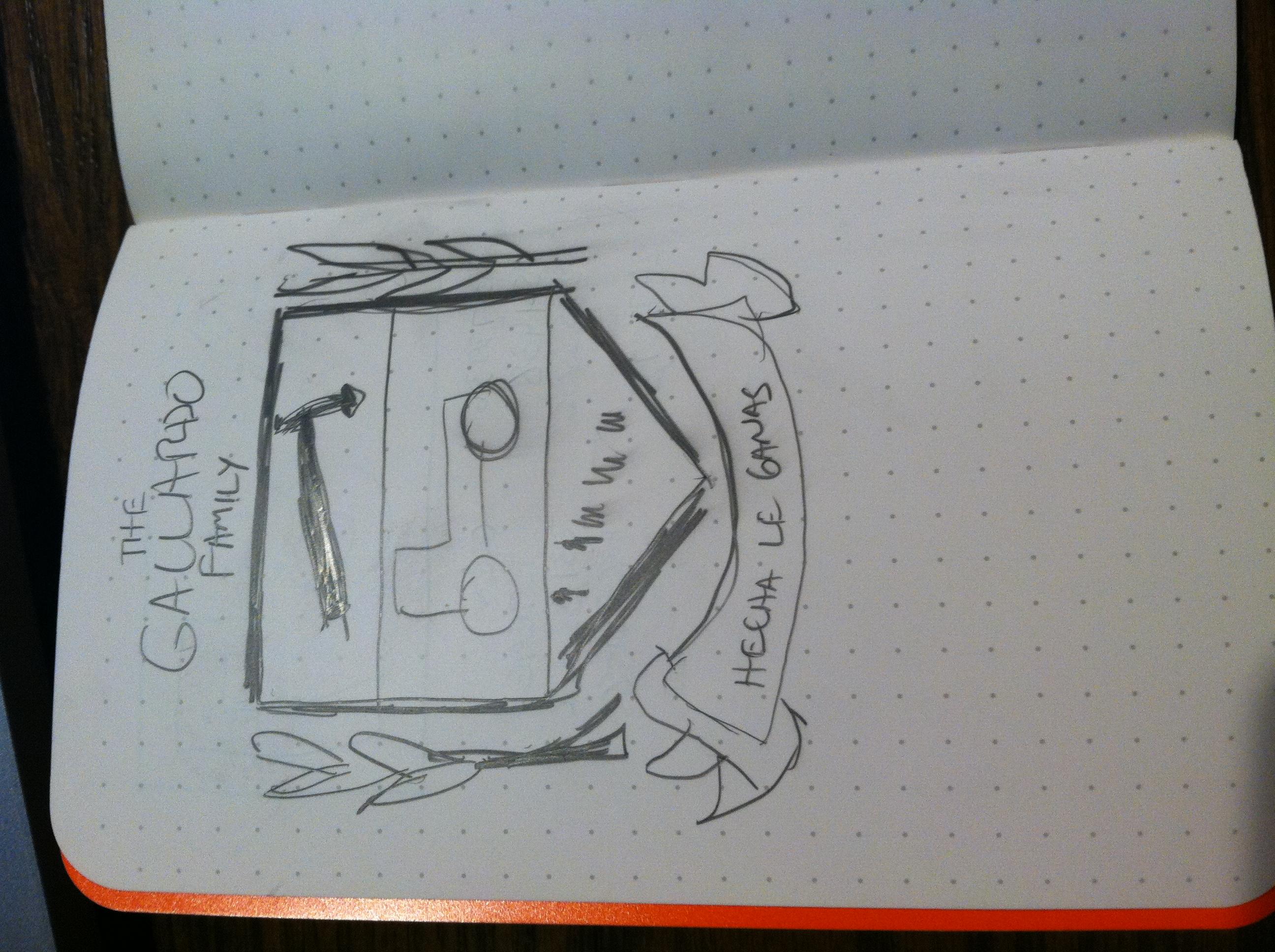 Gallardo family crest | Skillshare Student Project