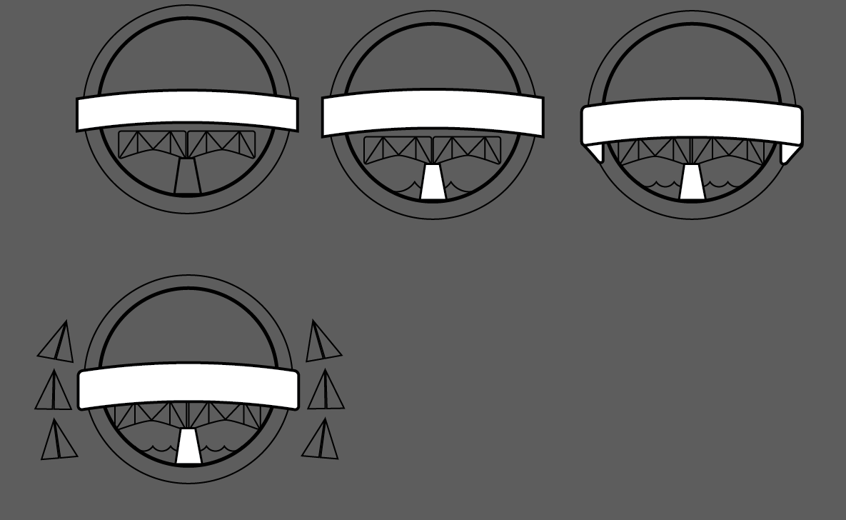 Bergstrom Family Crest | Skillshare Student Project