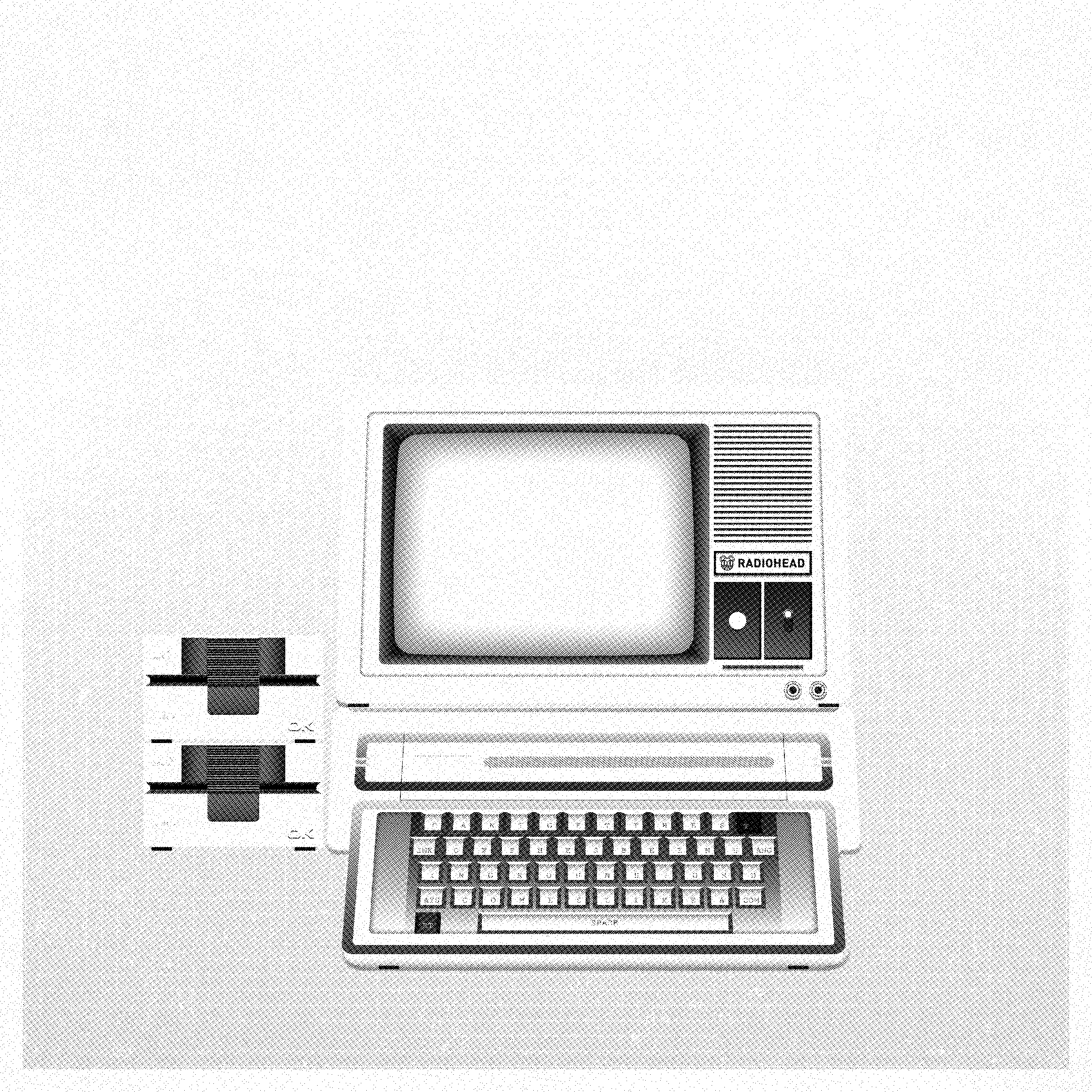 OK Computer alternate album cover - DKNG textures and halftones ...