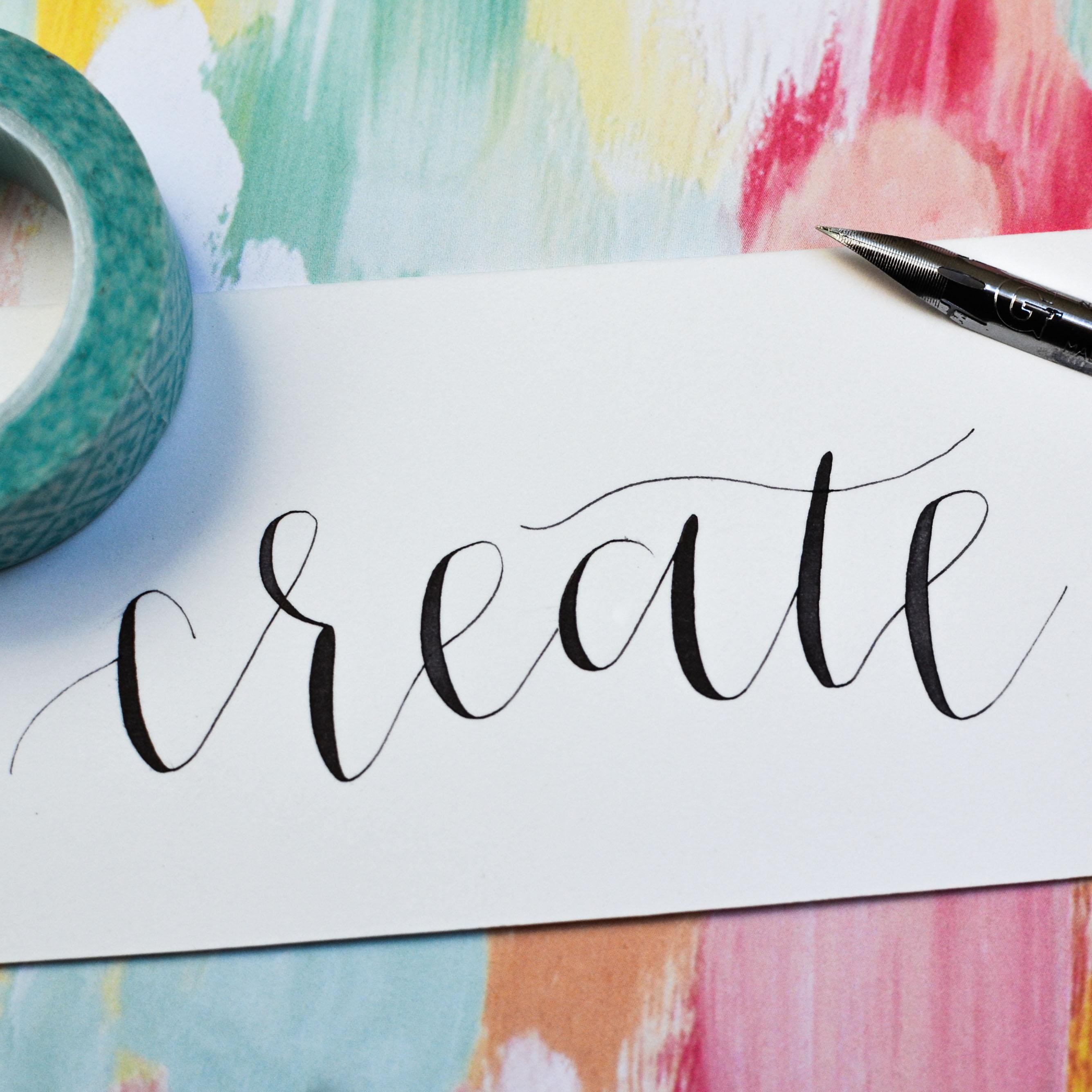 Adventures in Calligraphy | Skillshare Student Project