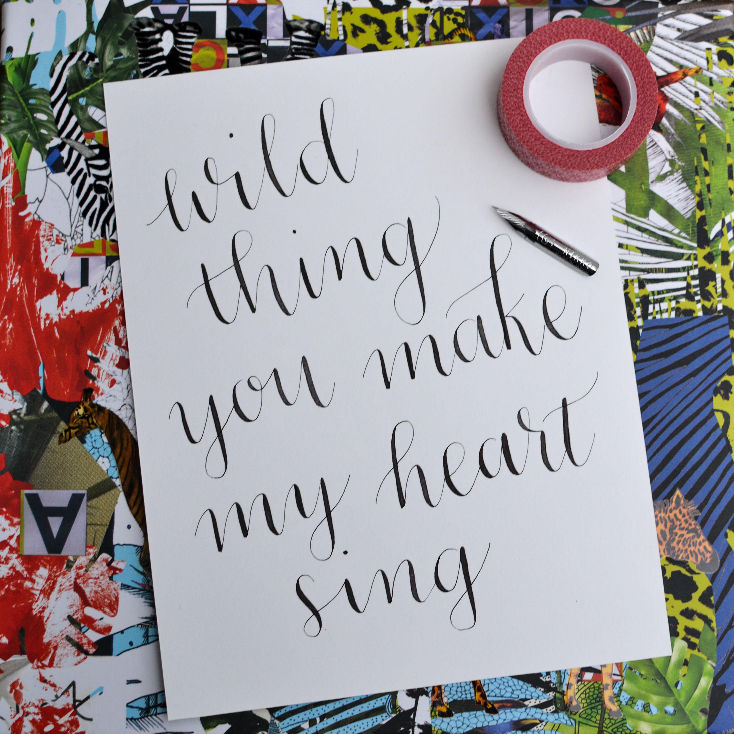Adventures in Calligraphy | Skillshare Student Project