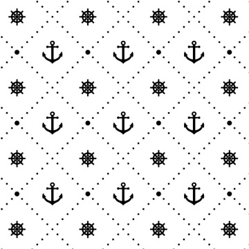 Directional vs Non-directional print. Nautical theme. | Skillshare ...