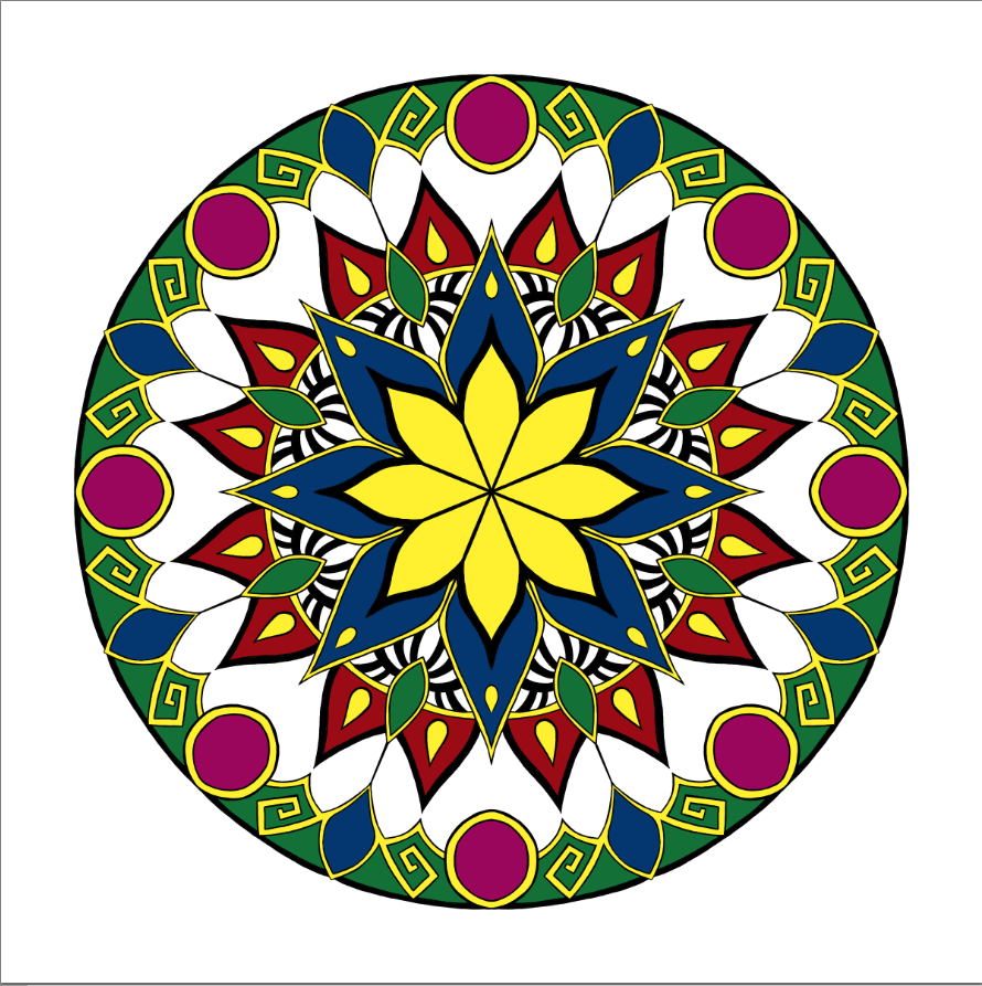 Mandala project | Skillshare Student Project