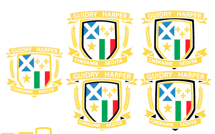 Guidry Family Crest | Skillshare Student Project