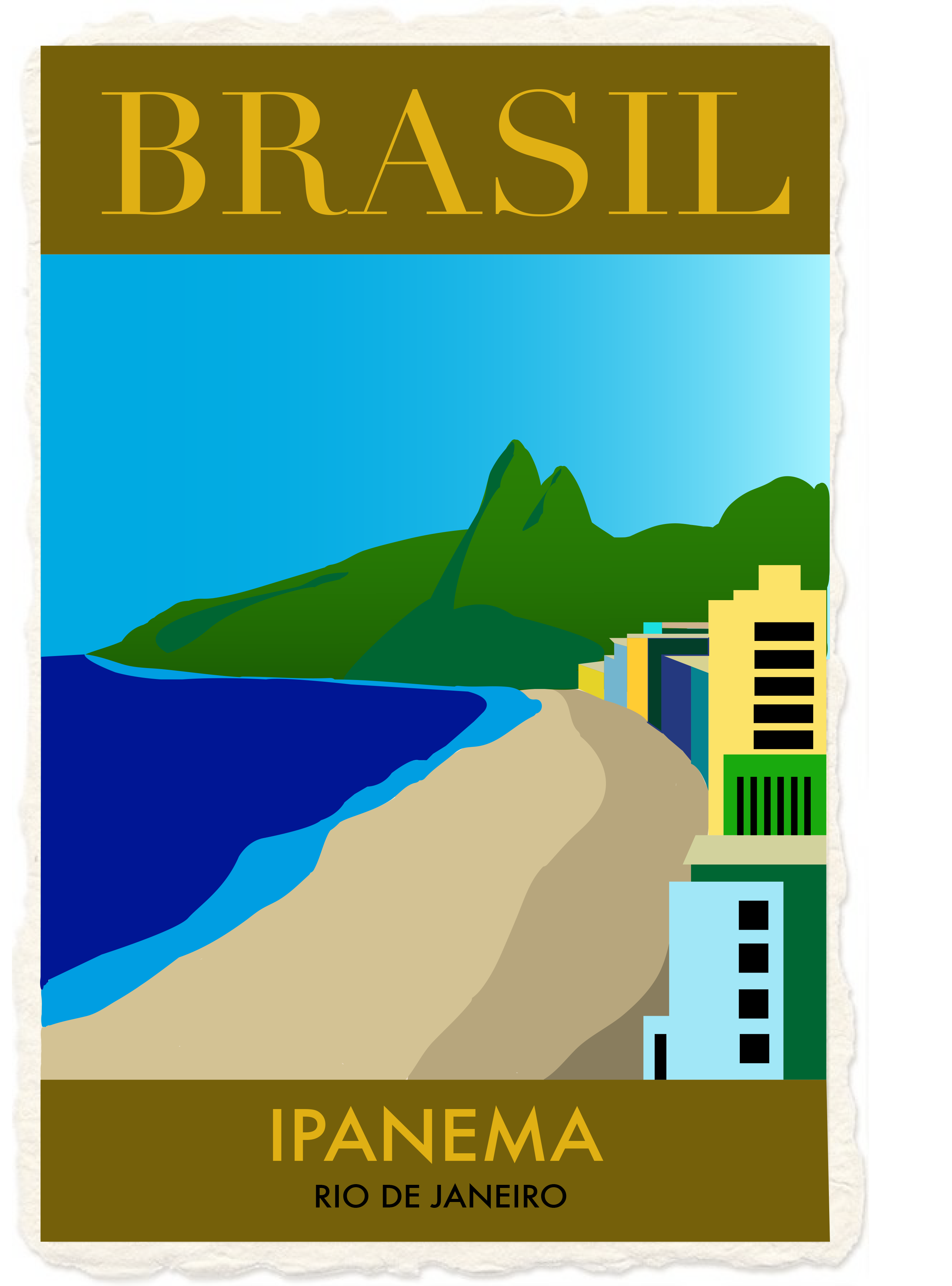 Rio landscape | Skillshare Student Project