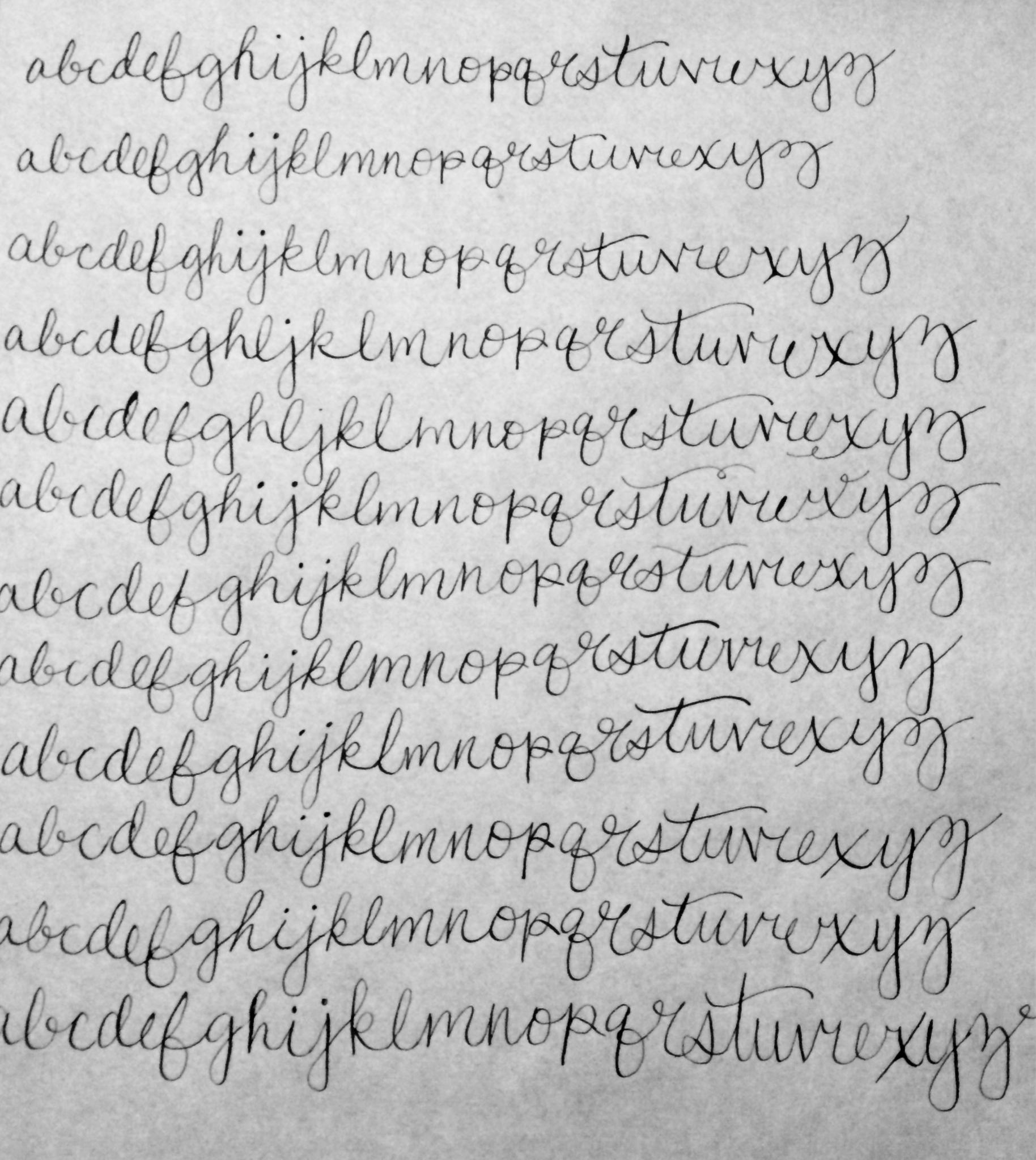 Abi's Calligraphy Journey | Skillshare Student Project