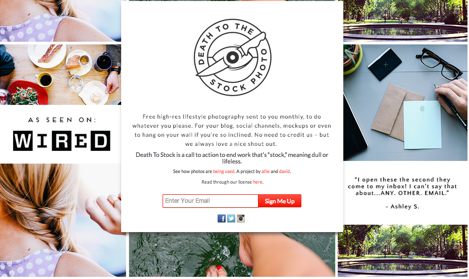 Death to The Stock Photo | Skillshare Student Project