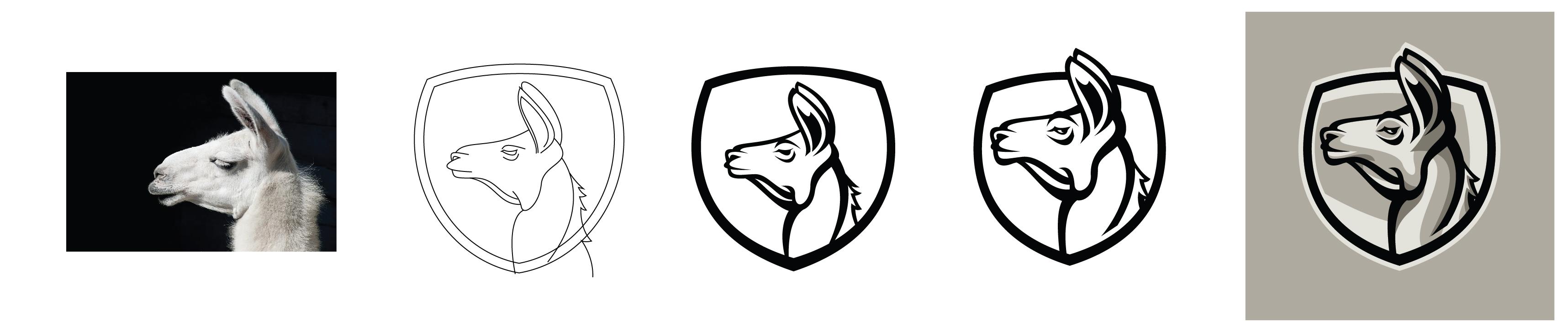 llama logo | Skillshare Student Project