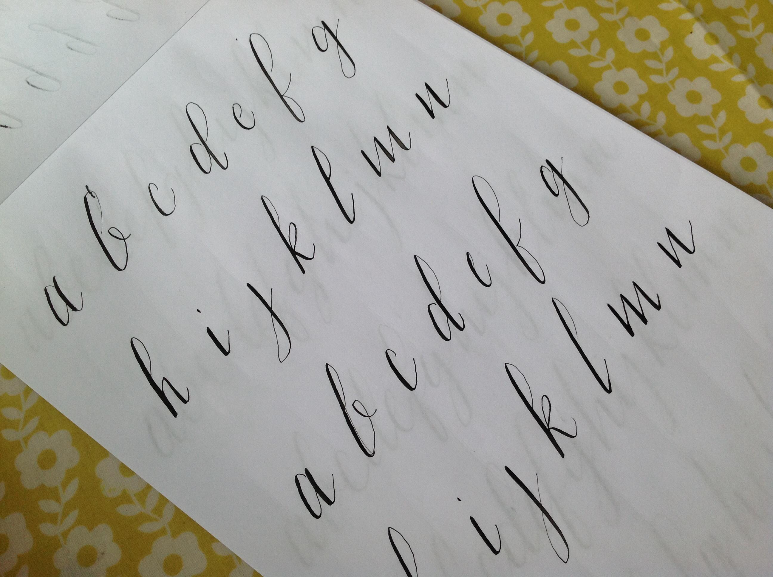 Modern calligraphy project | Skillshare Student Project