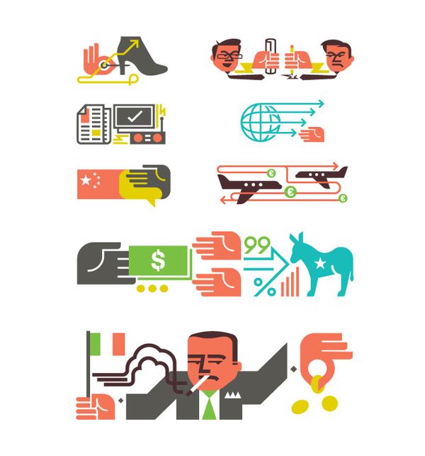 Vancouver Map Icons | Skillshare Student Project