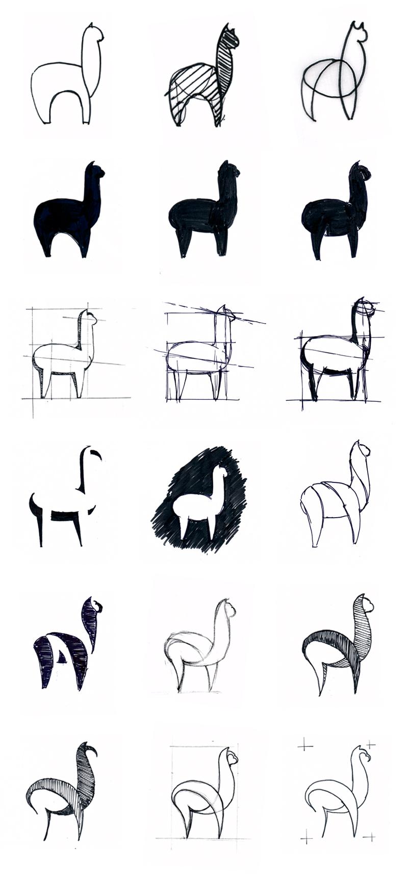 Alpaca logo | Skillshare Student Project