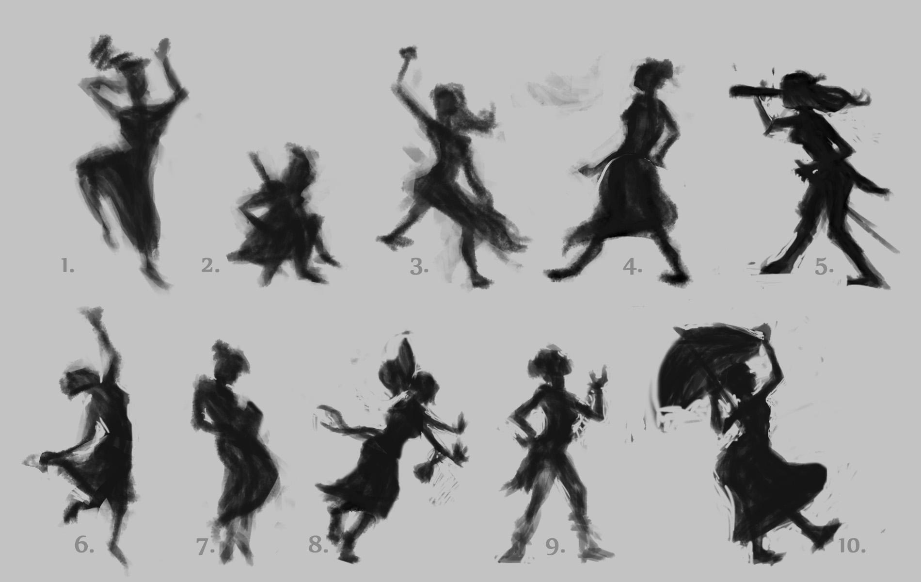 Character Thumbnails | Skillshare Student Project