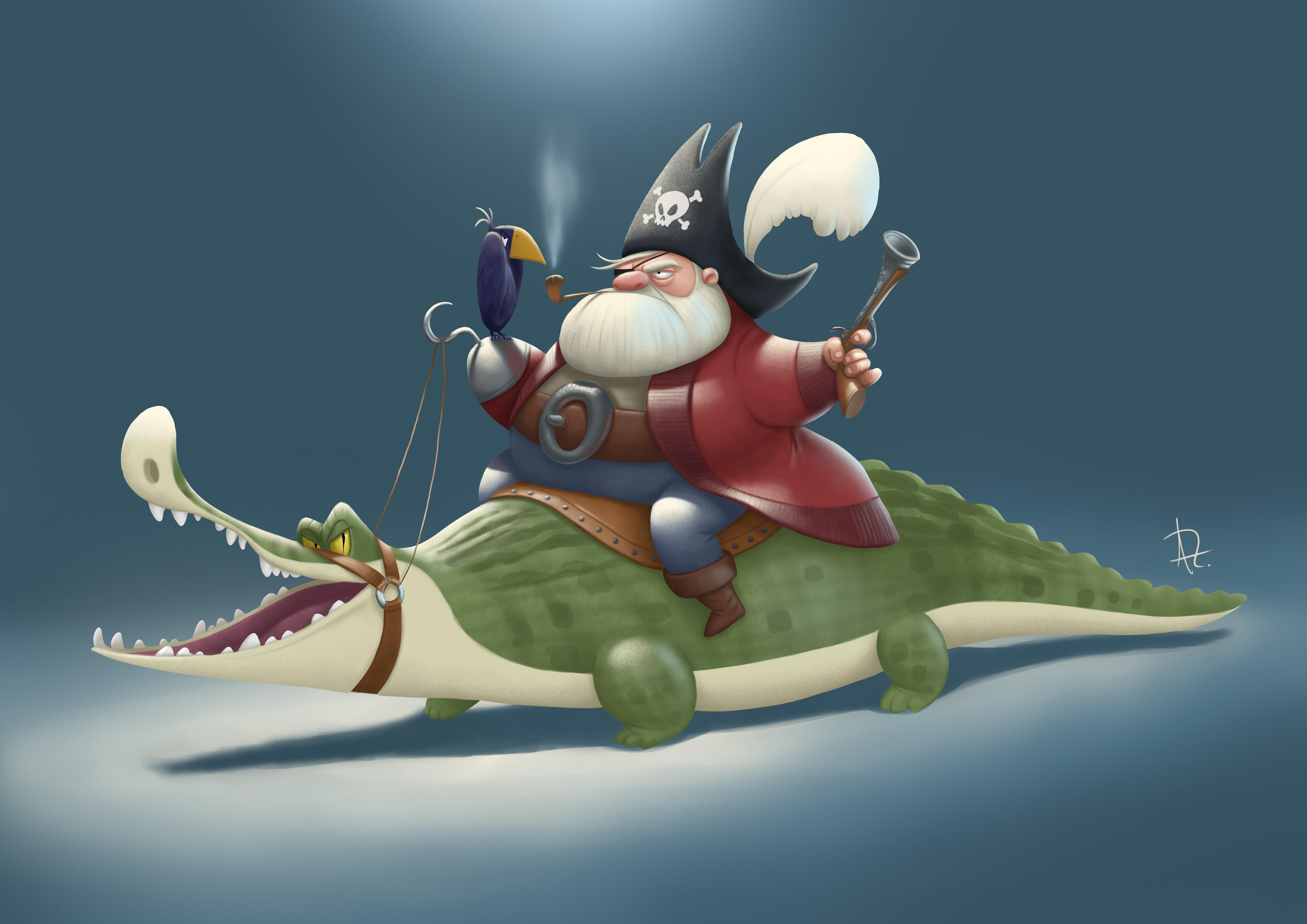 Captain Croc! | Skillshare Student Project