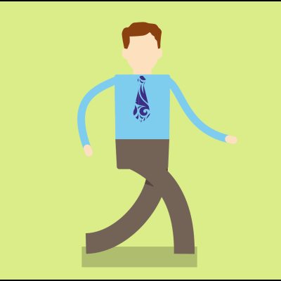 Animated Walk Cycle | Skillshare Student Project