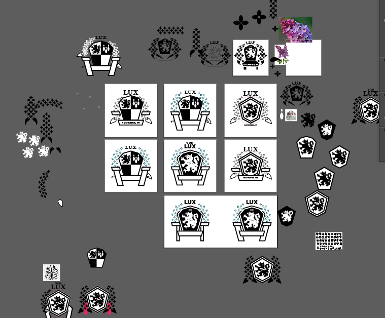 Lux Family Crest | Skillshare Student Project