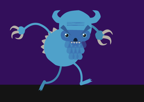 Monster Walk Cycle | Skillshare Student Project