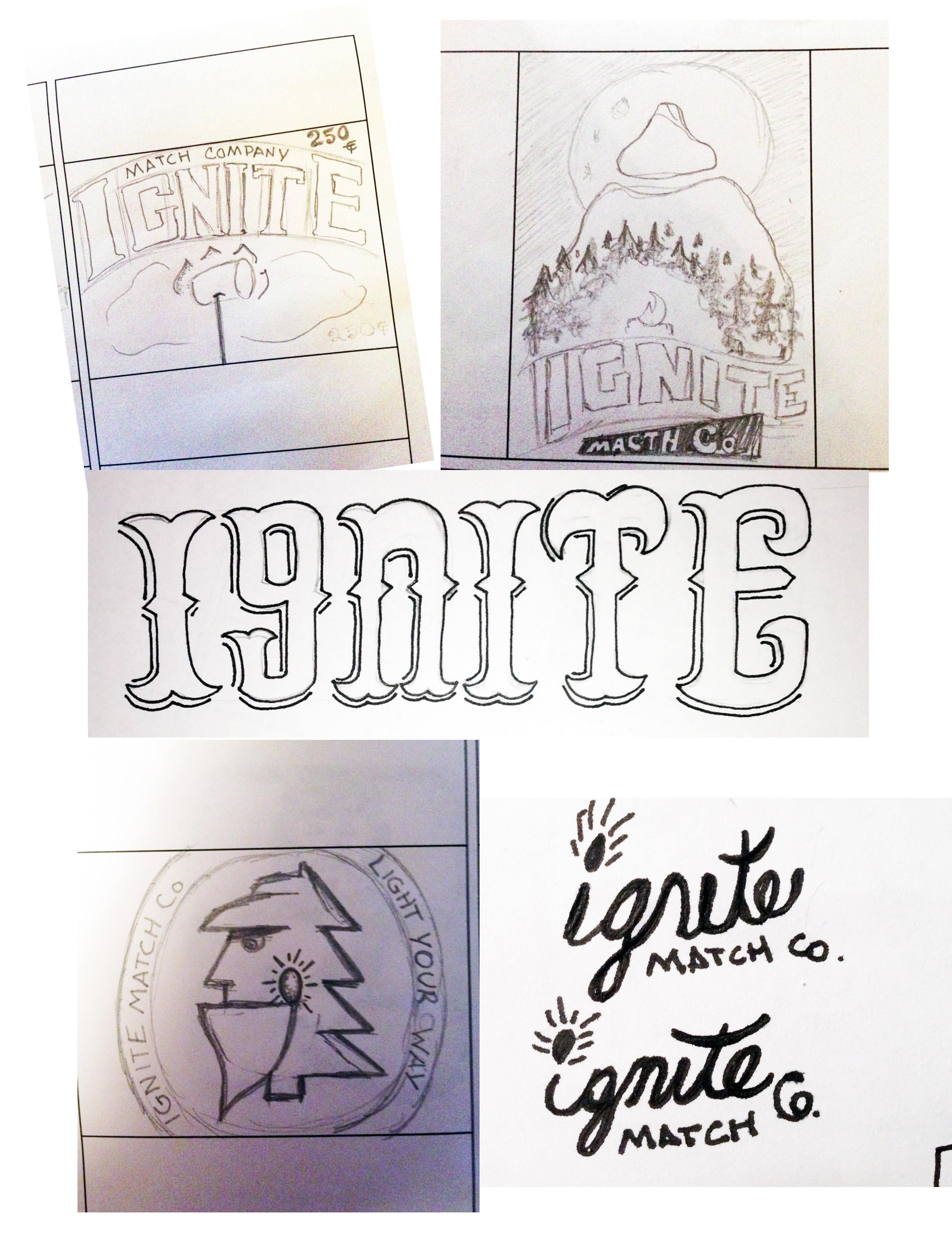 Ignite Match Co. | Skillshare Student Project