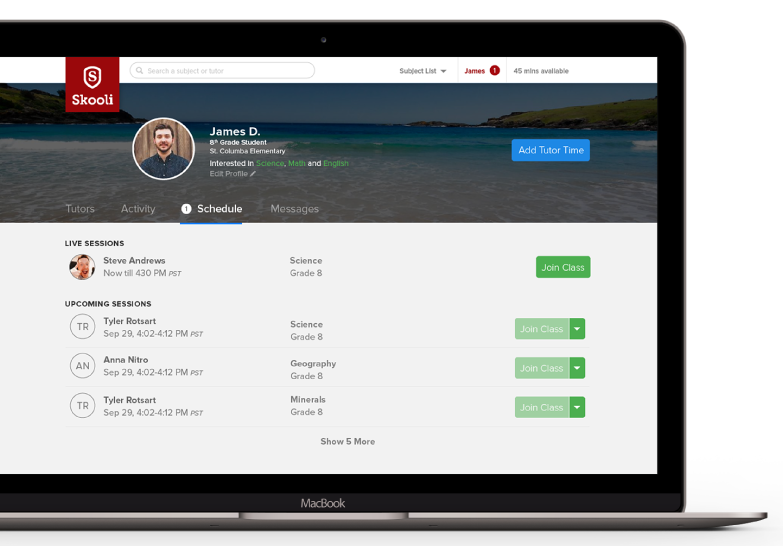 For Students - Skooli Online Tutoring