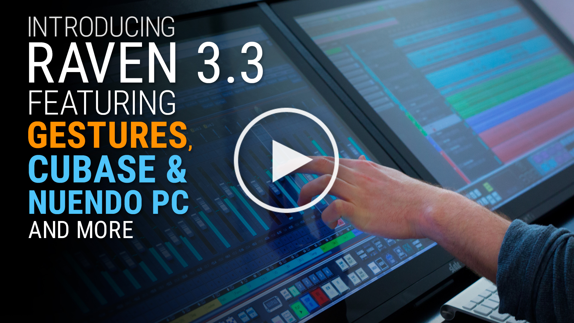 Slate Releases RAVEN 3.3 Featuring GESTURES, CUBASE/NUENDO PC, and More ...