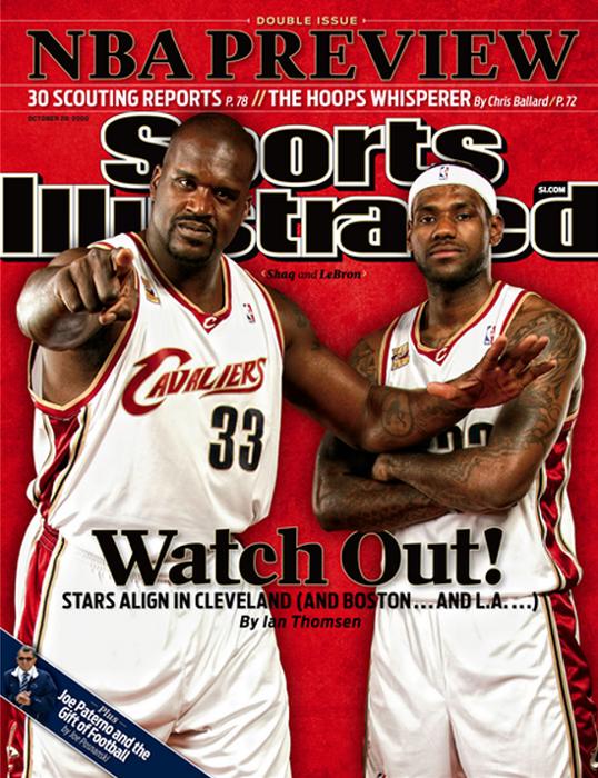 NBA magazine cover fails