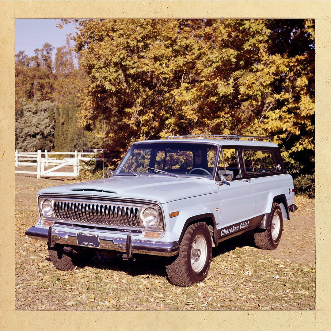 #ThrowbackThursday The rugged and stylish 1975 Jeep Cherokee Chief ...