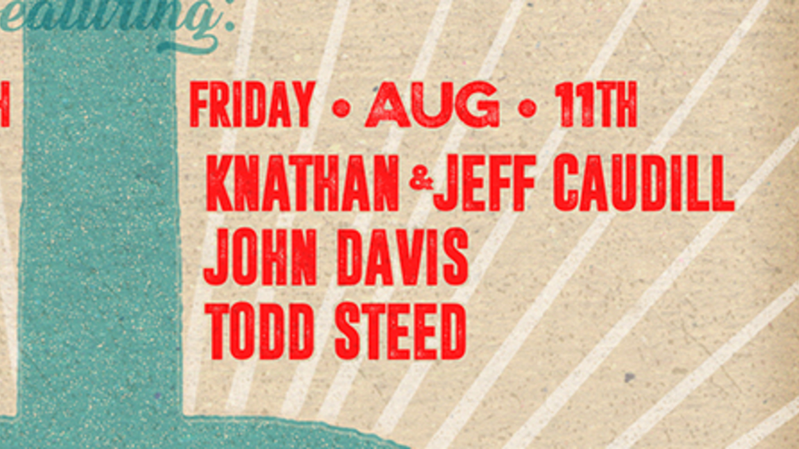 Aug 11, 2023: Mic Harrison & The High Score / Knathan Halliburton ...