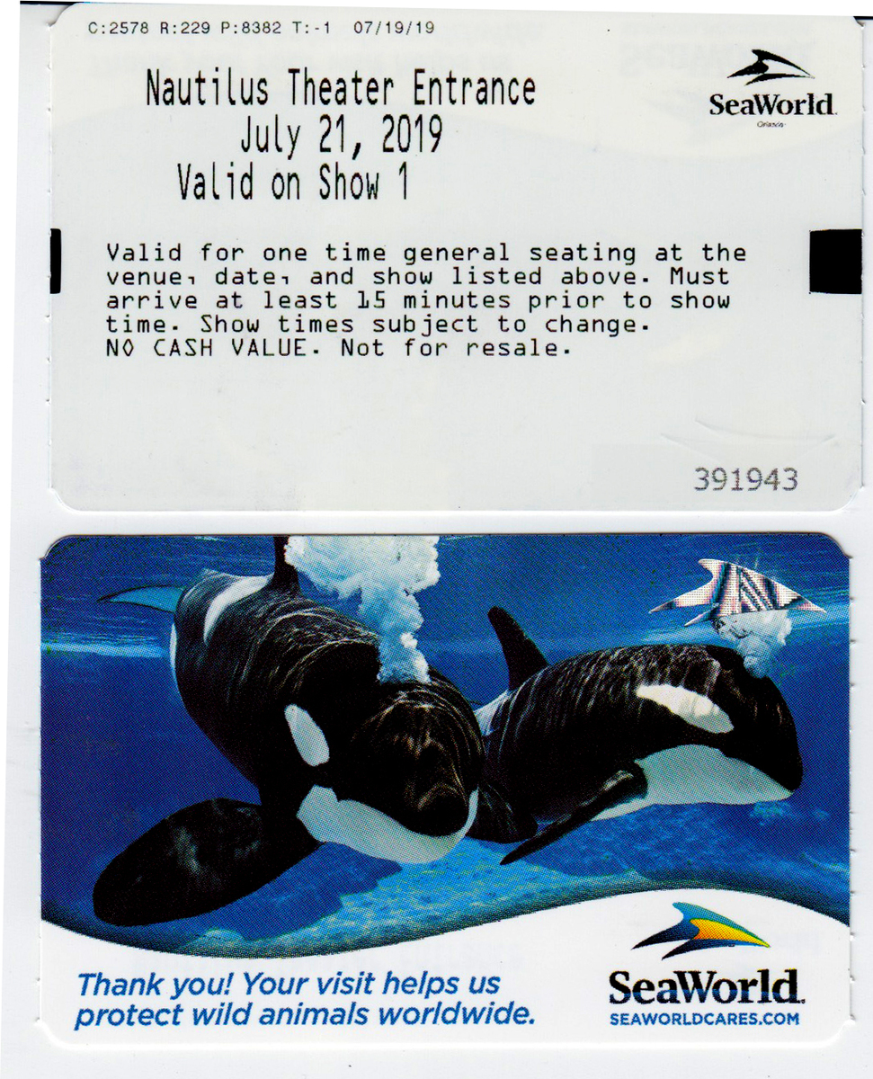 Concert History of SeaWorld Nautilus Theatre Orlando, Florida, United ...