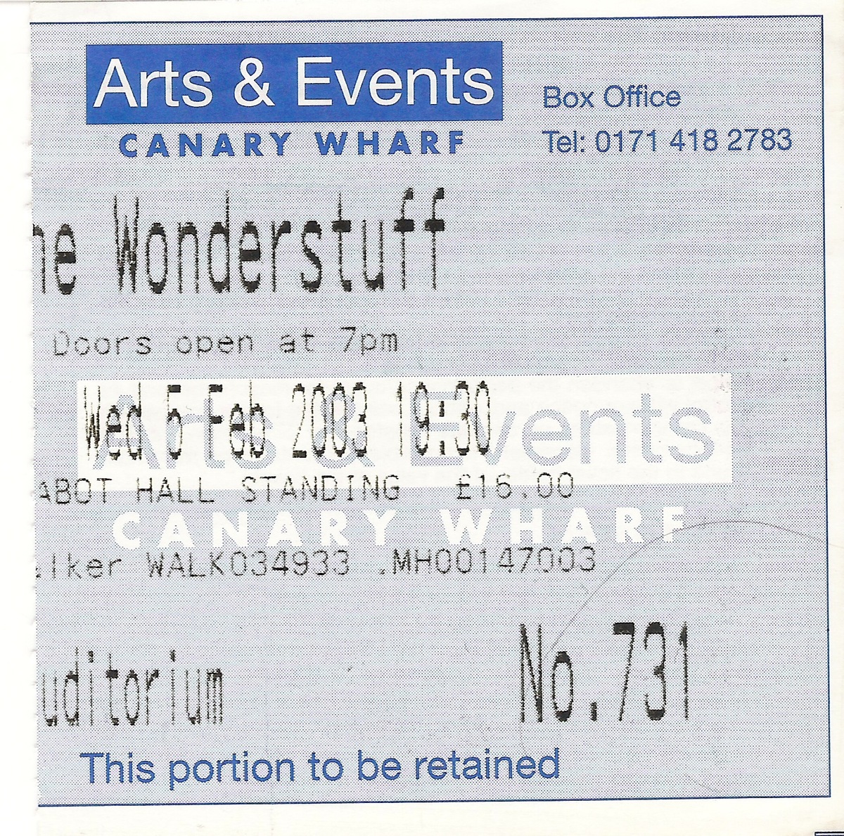 The Wonder Stuff's Concert & Tour History | Concert Archives
