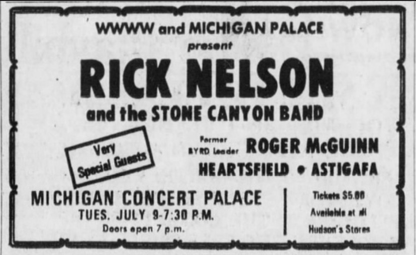 Concert History of The Michigan Palace Detroit, Michigan, United States ...
