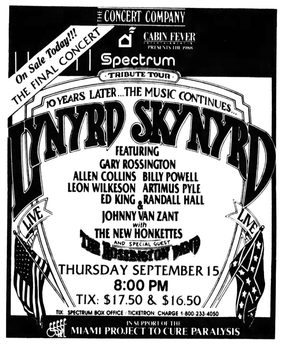Lynyrd Skynyrd's Concert & Tour History | Concert Archives