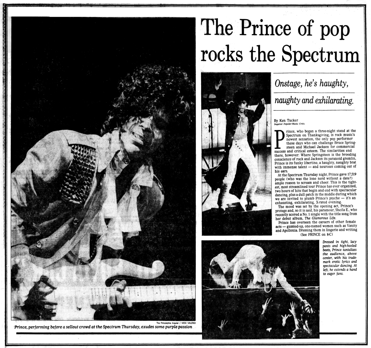 Prince's Concert & Tour History | Concert Archives