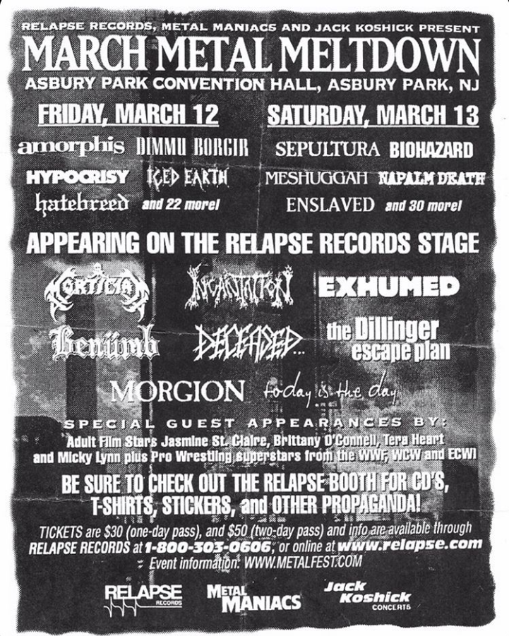 Internal Bleeding Concert & Tour History (Updated for 2022) | Concert ...